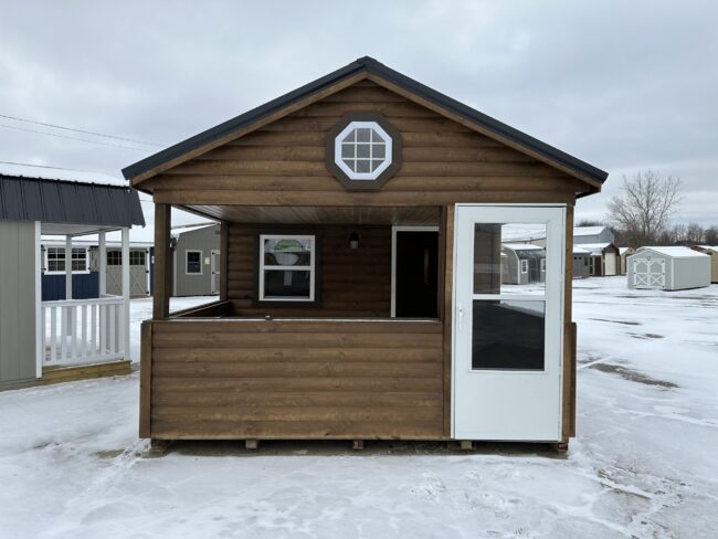 12x32 Lofted Barn Cabin Finished Interior - Finished Cabins