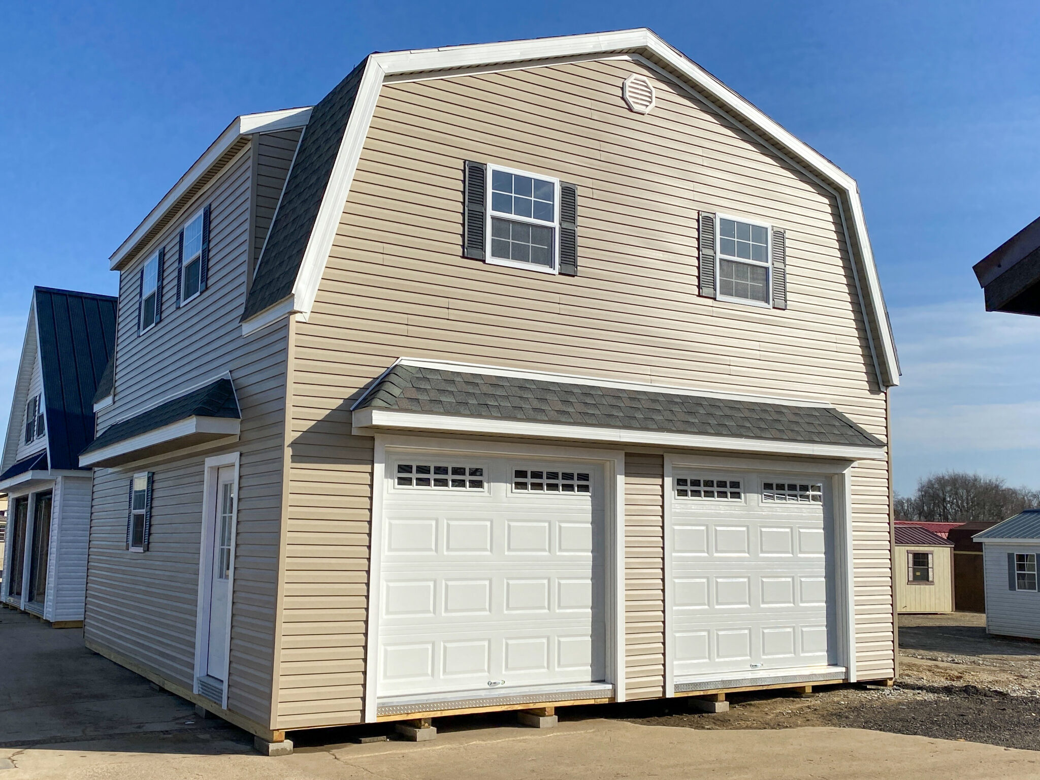 Prefab Garages - Workshop Garages - Two Story Garages